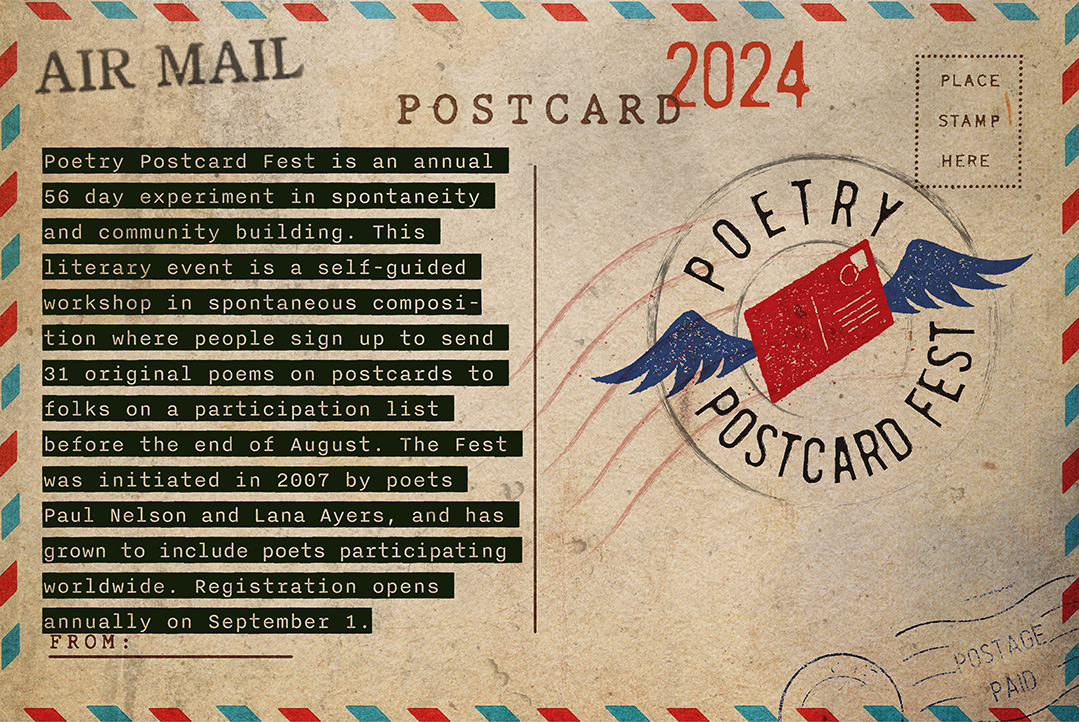 18th Poetry Postcard Fest Stats - Cascadia Poetics LAB