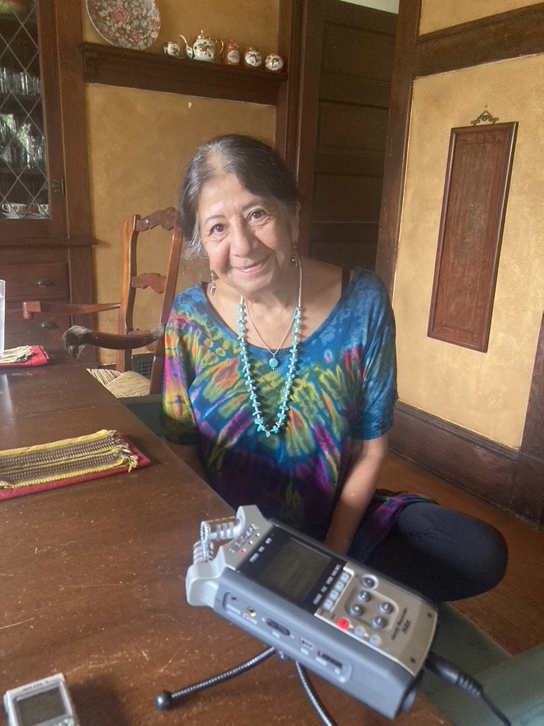 Lorna Dee Cervantes Interview (April on Olympia) - Cascadia Poetics LAB