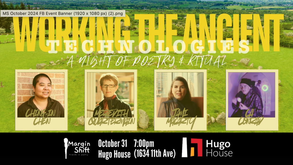 2024 Cascadia Poetry Festival 8 - Seattle Schedule - Cascadia Poetics LAB