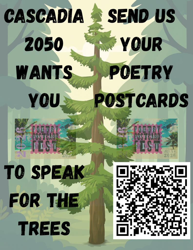20th annual Poetry Postcard Fest Special Project - Cascadia Poetics LAB